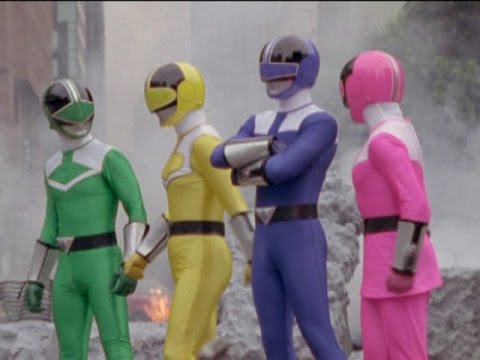 First Victory | E1 Force from the Future | Time Force | Power Rangers ...