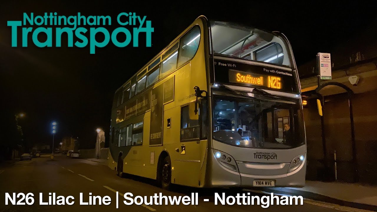 NCT 633 (YN14 MVE) | ADL Enviro 400 Scania N230UD ZF | Lilac Line N26 ...