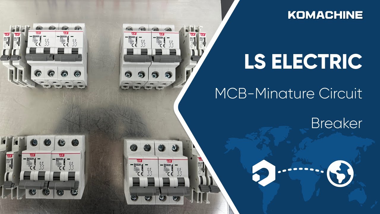LS ELECTRIC / MCB-Minature Circuit Breaker (BK63H-2P-B-10A-AX-H-6A ...