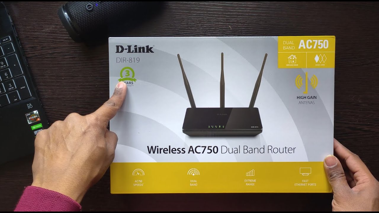 D-Link DIR-819 Router | Unboxing | First Setup - YouTube