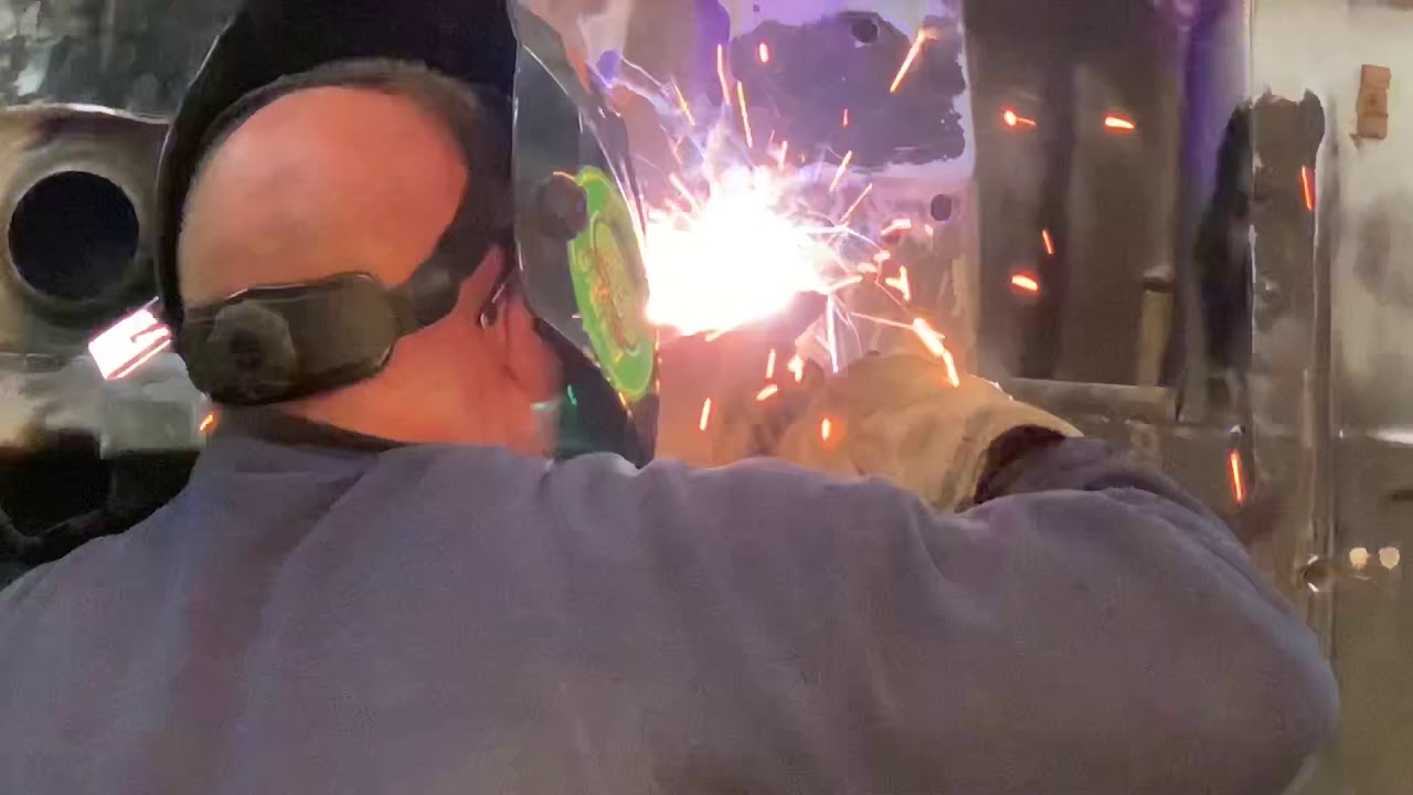 1980 Ford Fairmont Torque box welding. - YouTube