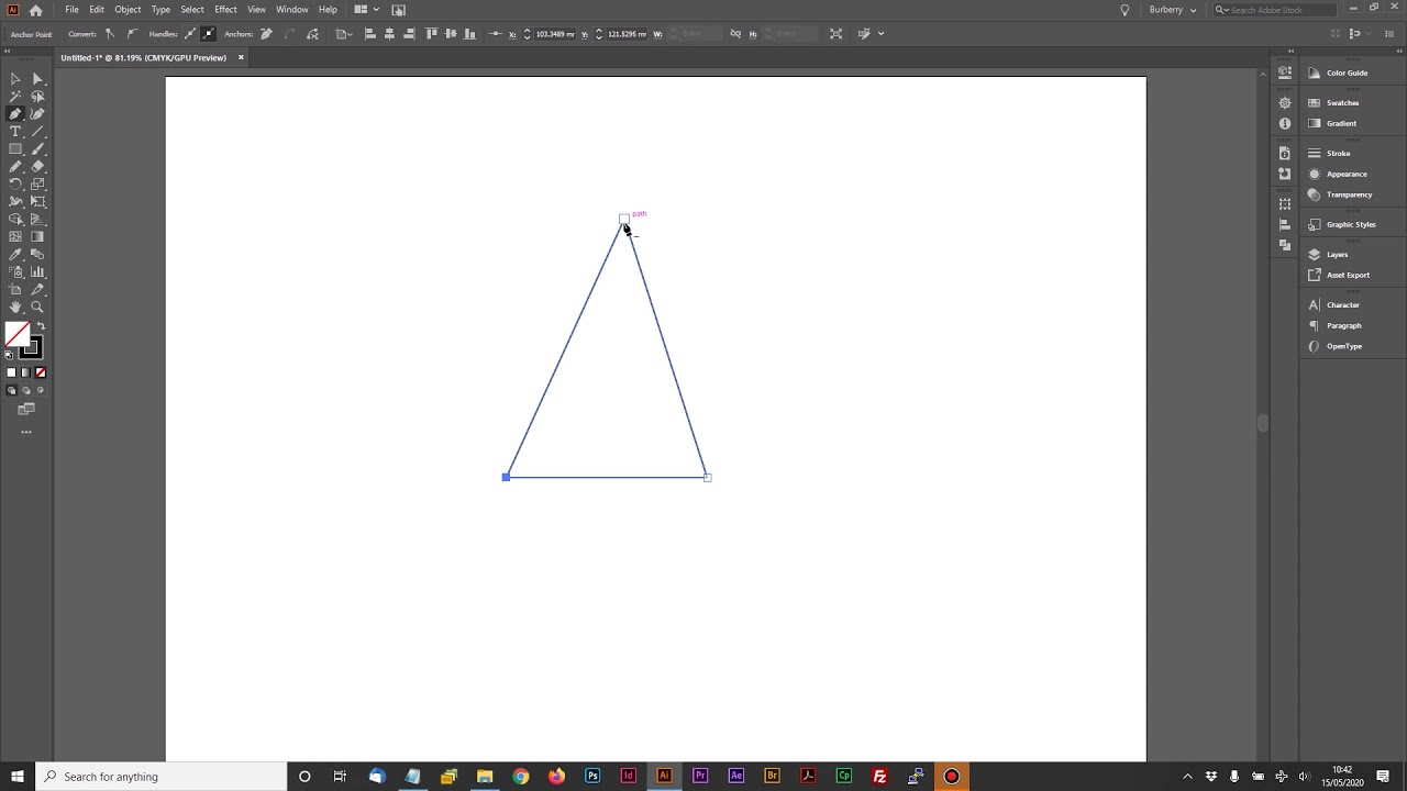 Learn some the shortcuts for the illustrator pen tool - YouTube