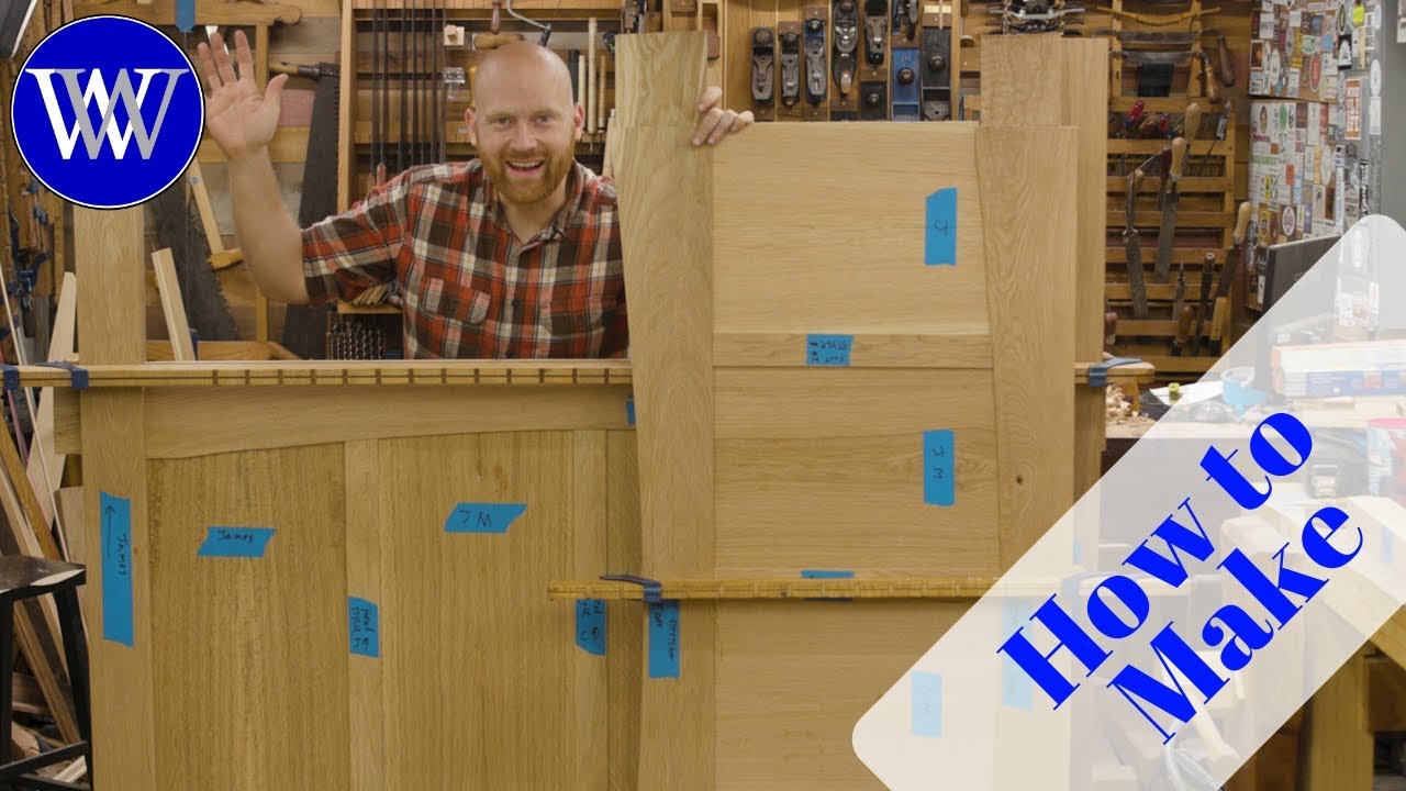 How to Build a Mission Style Bed Part 4 - YouTube