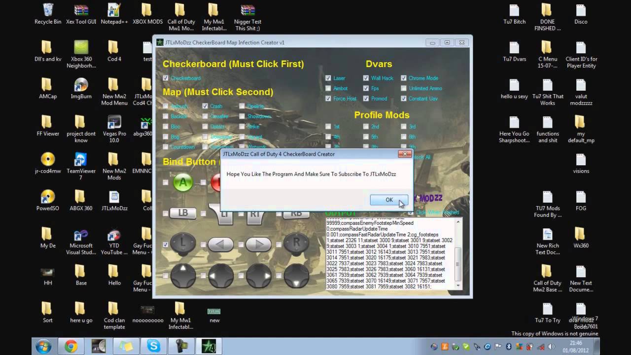 COD4 Checkerboard Map Creator By JTLxMoDzz + Download ᴴᴰ - YouTube