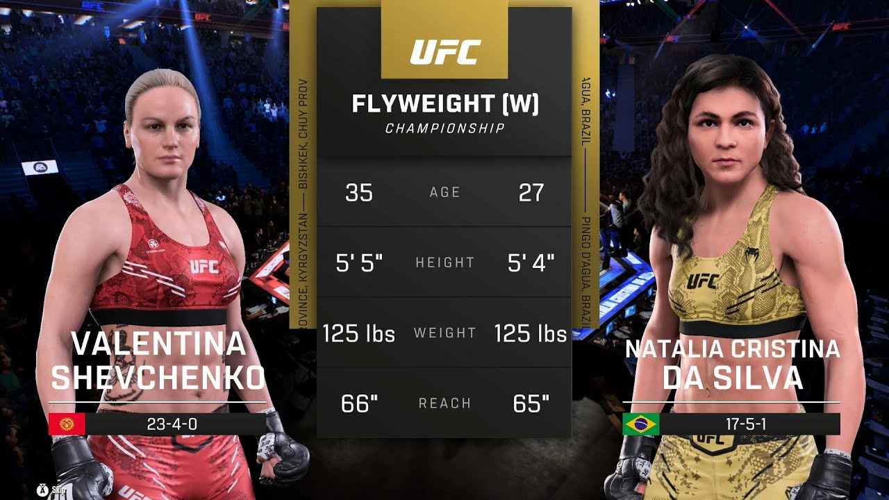 Valentina Shevchenko vs. Natalia Cristina da Silva Full Fight - UFC 5 ...