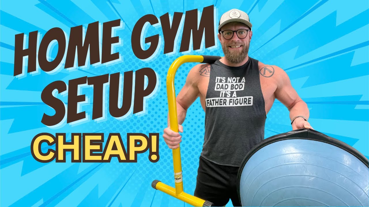 The Most Affordable Home Gym Setup On The Cheap! - YouTube