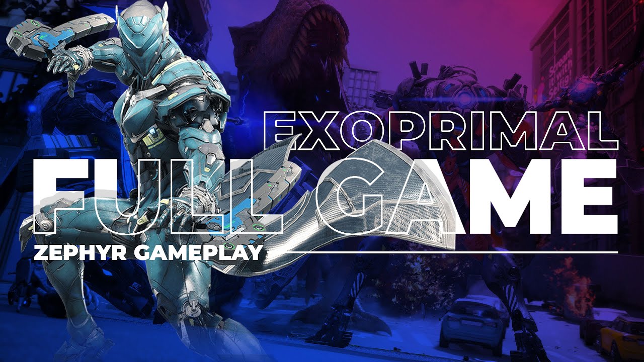 EXOPRIMAL - FULL GAME ZEPHYR GAMEPLAY - YouTube