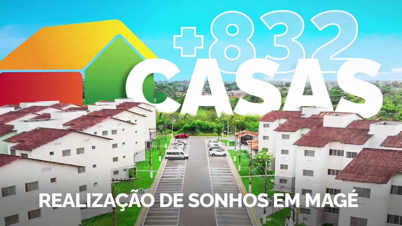 Minha Casa, Minha Vida em Magé - Rio de Janeiro - 832 famílias beneficias - YouTube