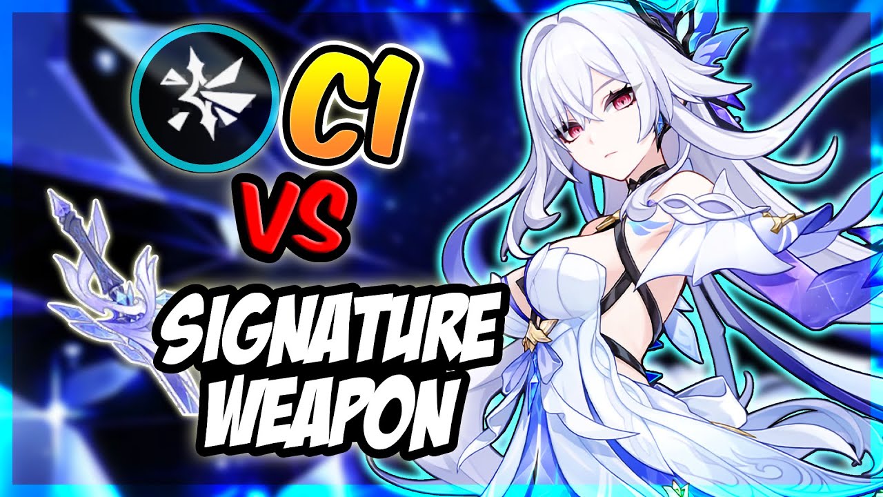 Skirk C1 OR R1 Signature Weapon [Azurelight]? Genshin Impact - YouTube