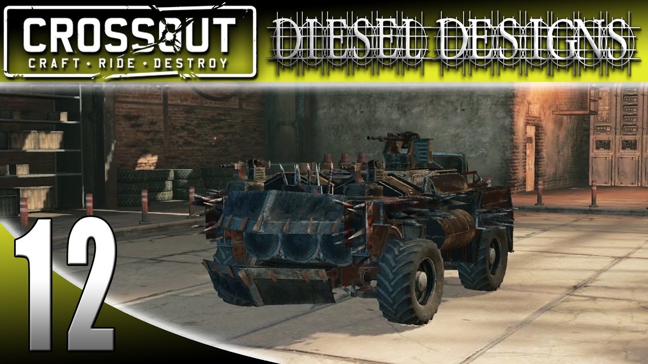 Let's Play CROSSOUT Gameplay: EP12: A Quick Re-Design! (HD MMO Vehicle ...