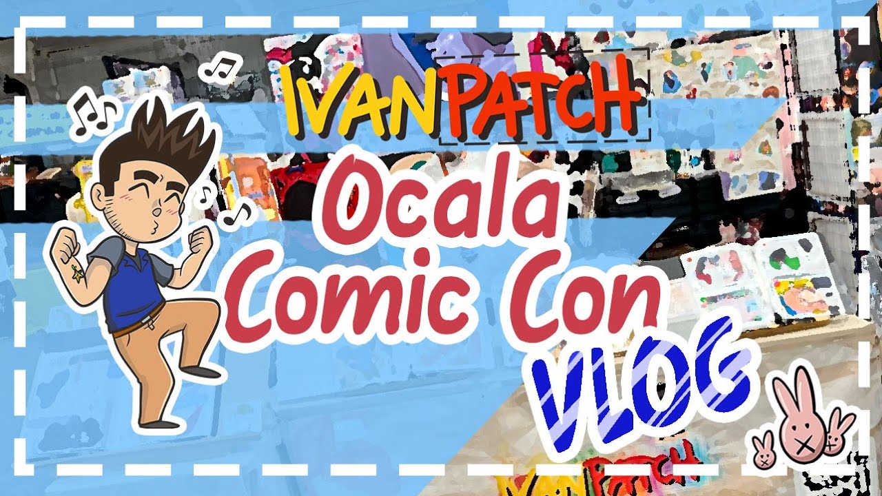 Arist Alley Vlog First Time at Ocala Comic Con 2023 - YouTube