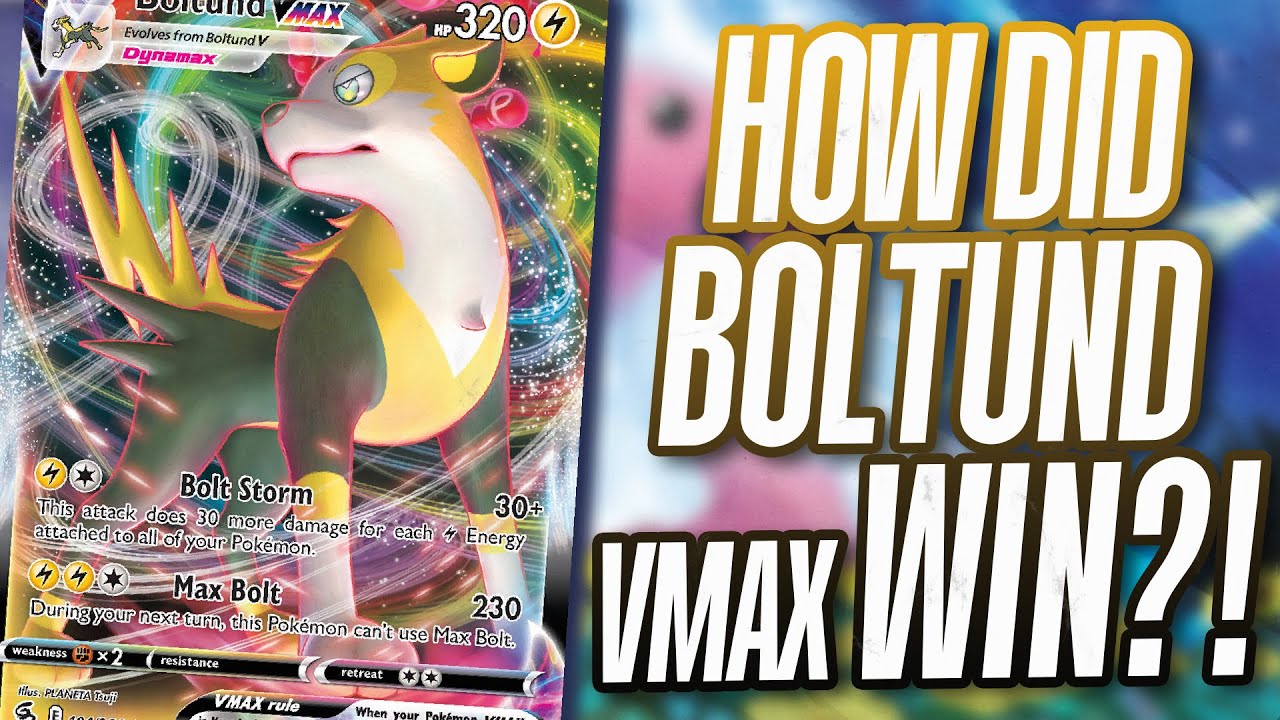 CHAMPION BOLTUND VMAX?! I'm as baffled as you are right now... [Pokemon ...