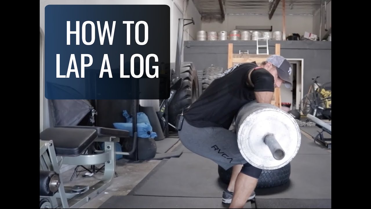 How to Lap A Log For A Log Press - YouTube