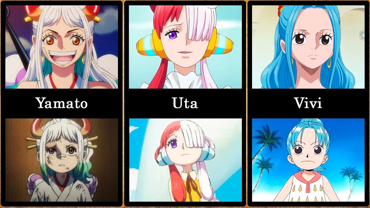 One Piece Characters as Kids Part 2 - YouTube