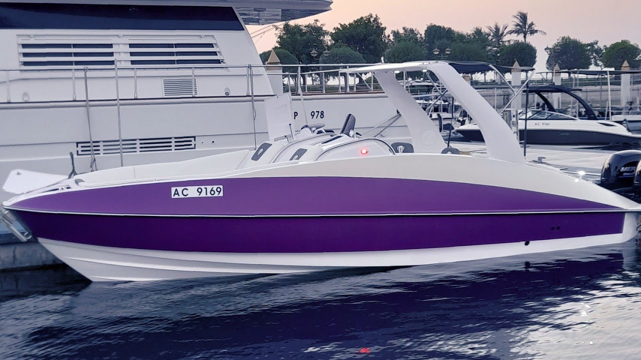 NEW SPEED BOAT REVIEW. Phenom boat by Megatech Marine Solutions - YouTube