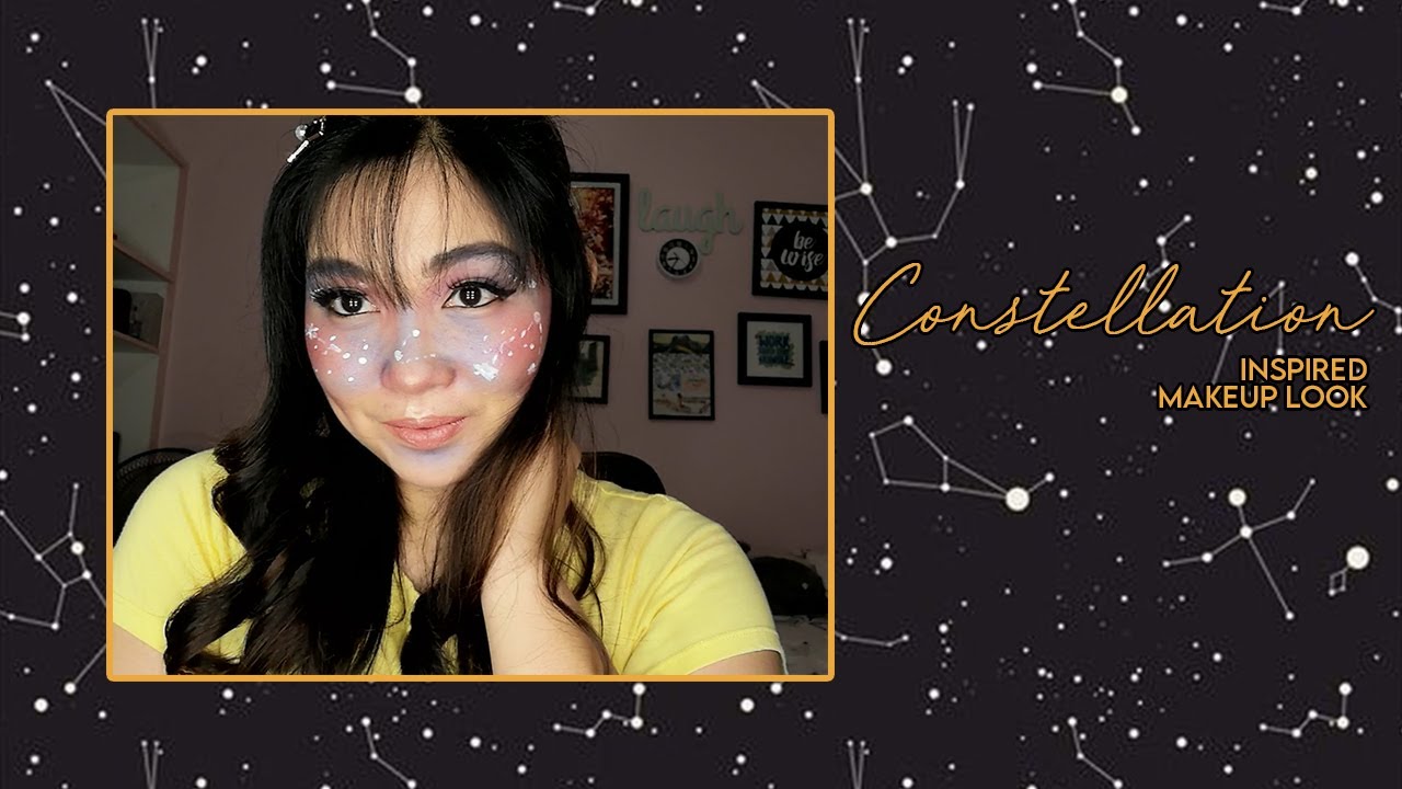 Constellations Inspired Makeup Look - YouTube