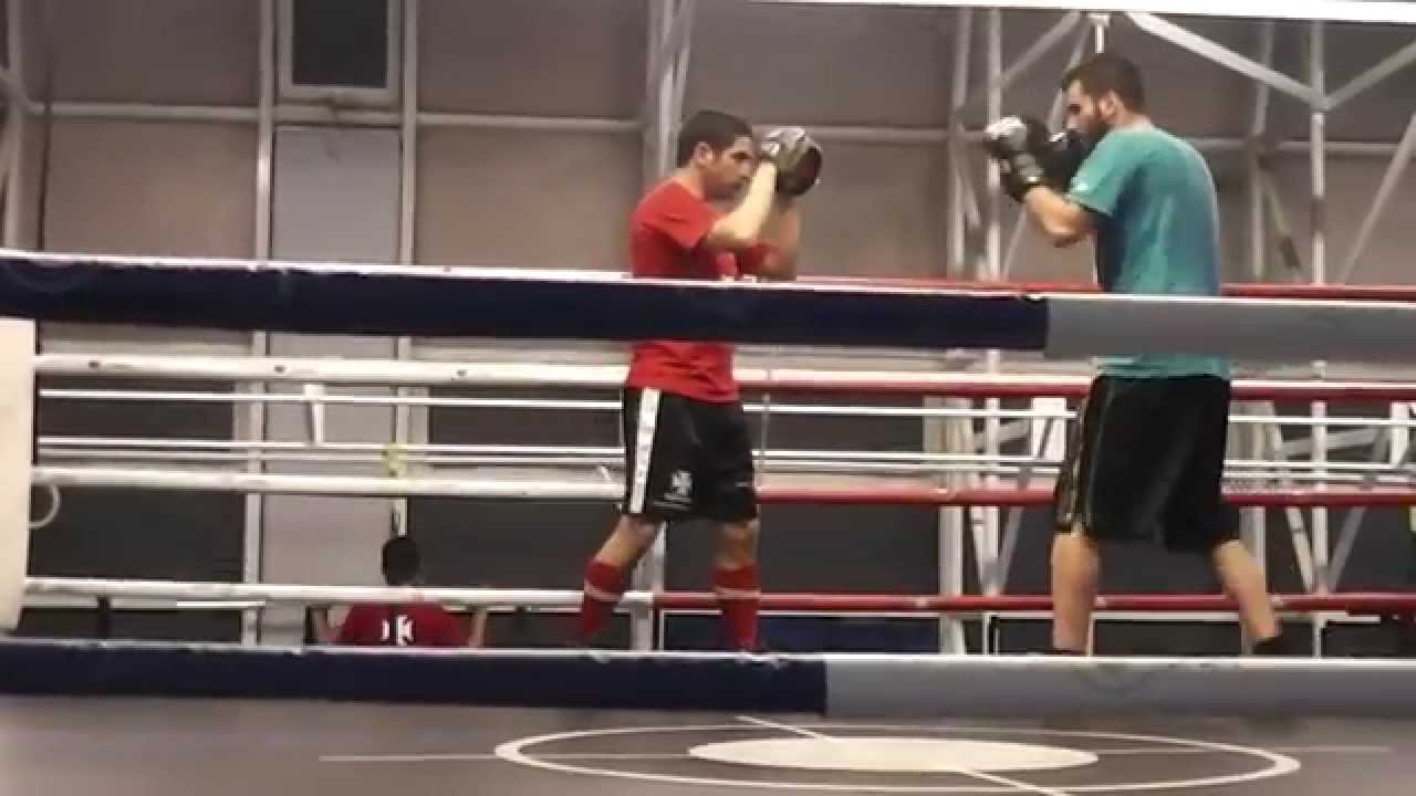 VIZANTINOS TARGET SPORT CLUB BOXING MITT PADS TECHNIQUE SPEED TRAINING ...