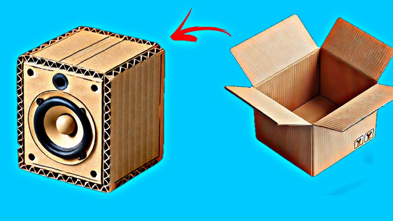 Bluetooth Speaker with Amazing Powerful Sound, Made Only from Cardboard ...