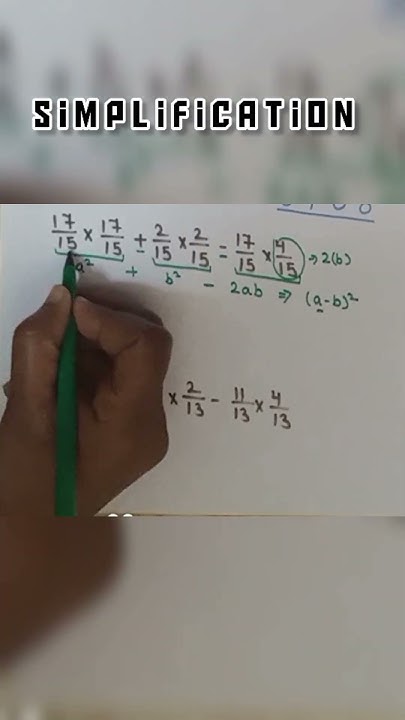 👉Simplification easy method ||Simplify easily #Shorts#magical math ...