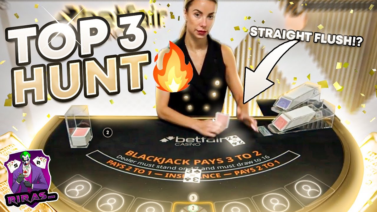 Top 3 Side Bet Chase - #Blackjack #Gambling #Casino - YouTube