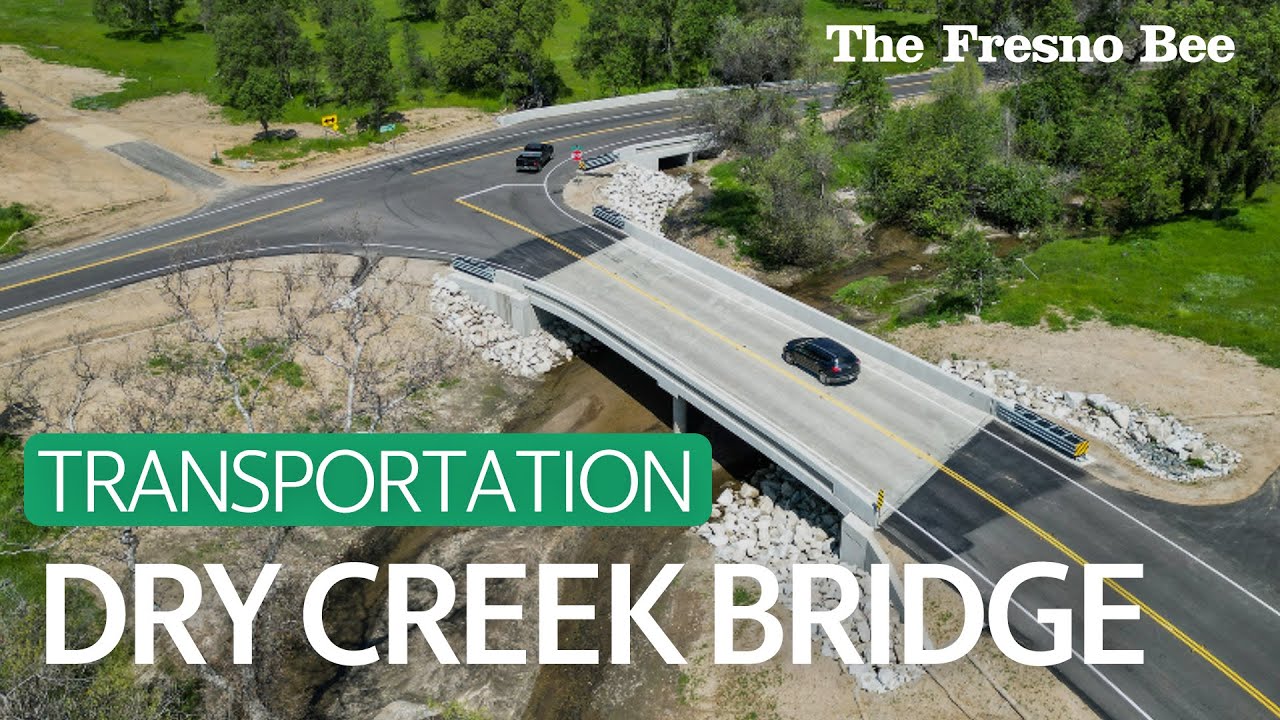 Dry Creek Bridge Is Now Open In Fresno County - YouTube