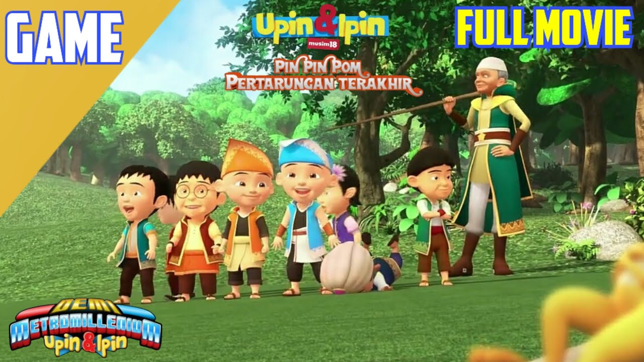 Upin Ipin Pin Pin Pom Pertarungan Terakhir FULL MOVIE - Upin Ipin 2024 ...