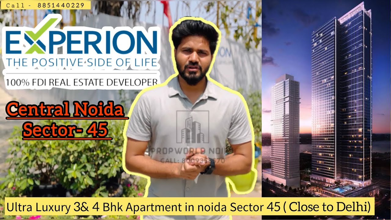 New Launching Project Centre Noida Sector-45 //Experion Elements//# ...