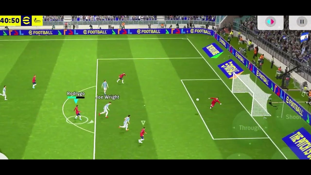 Rodrigo in pes fire movement in league match 2025 #pes #efootball - YouTube