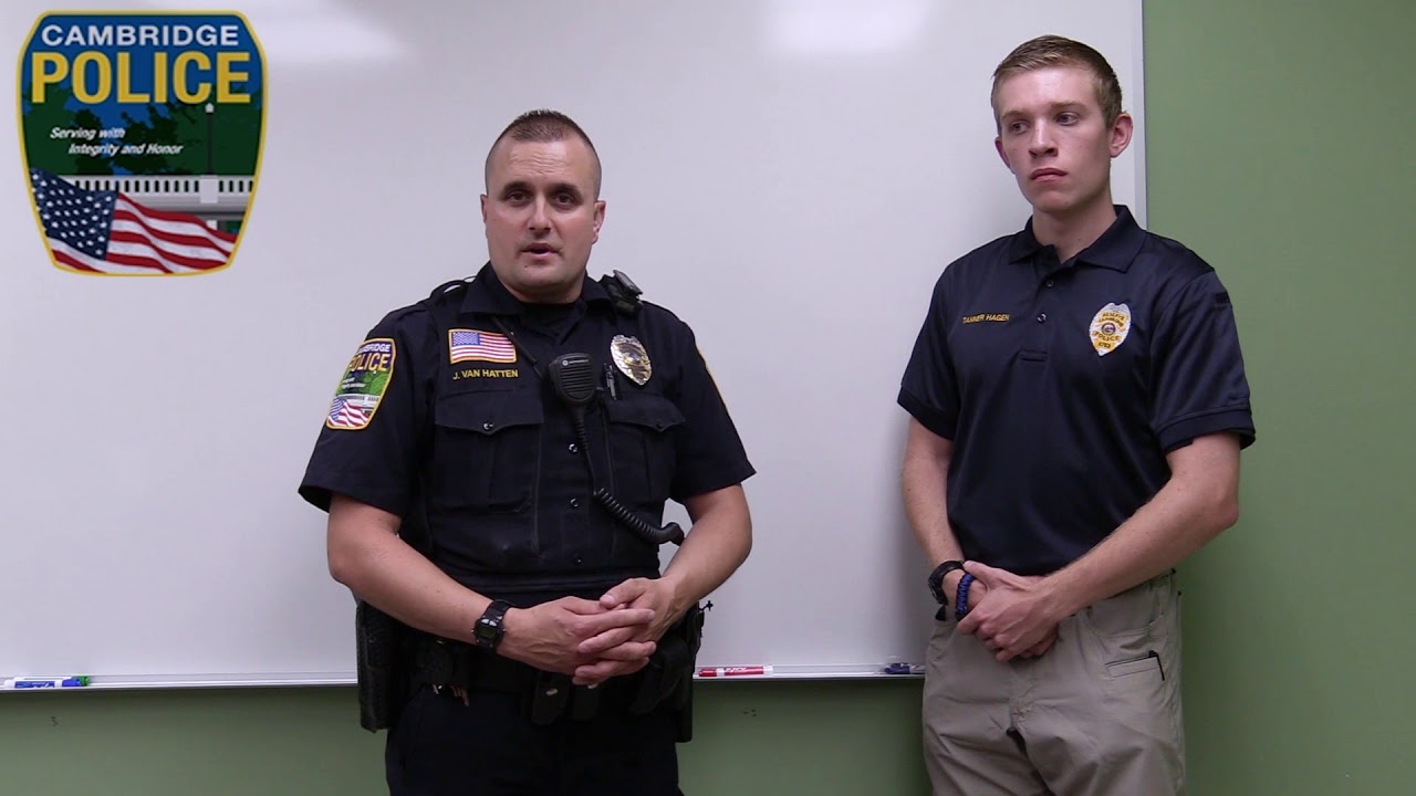City of Cambridge Police Department Reserve Program - YouTube