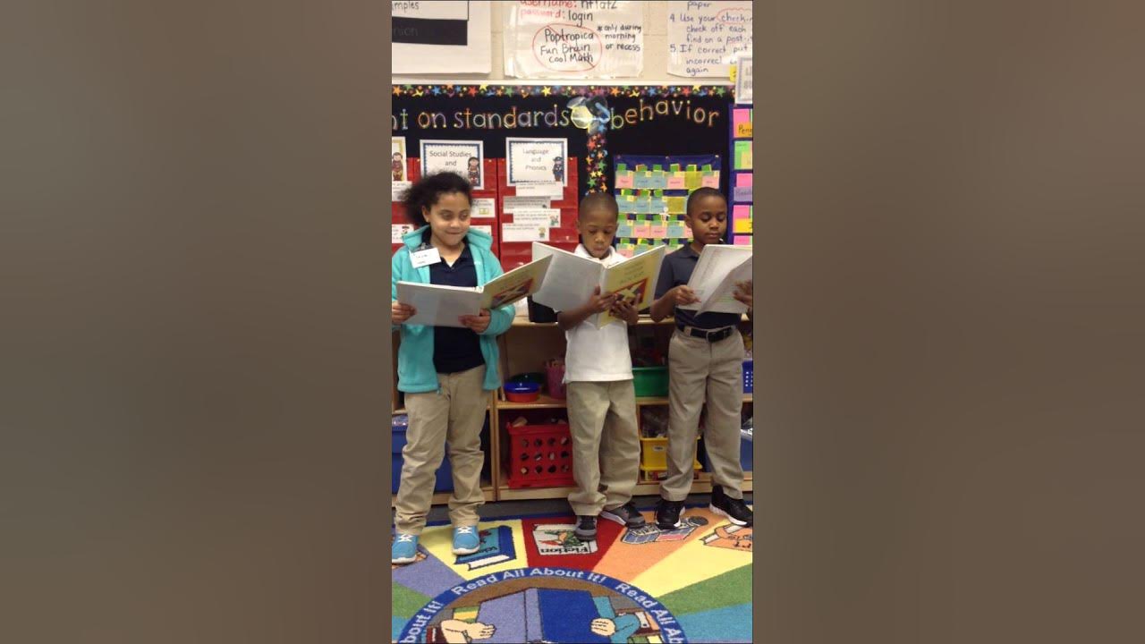 Group 3 giving a splendid readers theater performance of Tacky the ...
