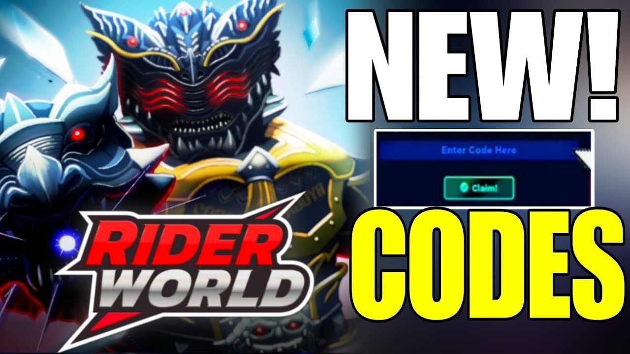 ⚠️ANOTHER RYUGA!⚠️RIDER WORLD ROBLOX CODES 2025 - RIDER WORLD CODES ...