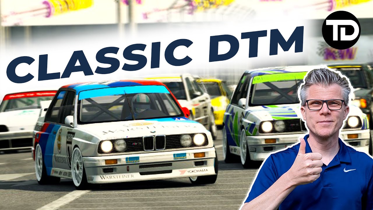The Best Classic DTM In Sim Racing | RaceRoom DTM 1992 Norisring - YouTube