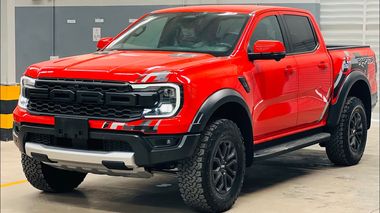 Ford Raptor Rosso Sollevato Raptor Gen 3, Il Supporto Del Link
