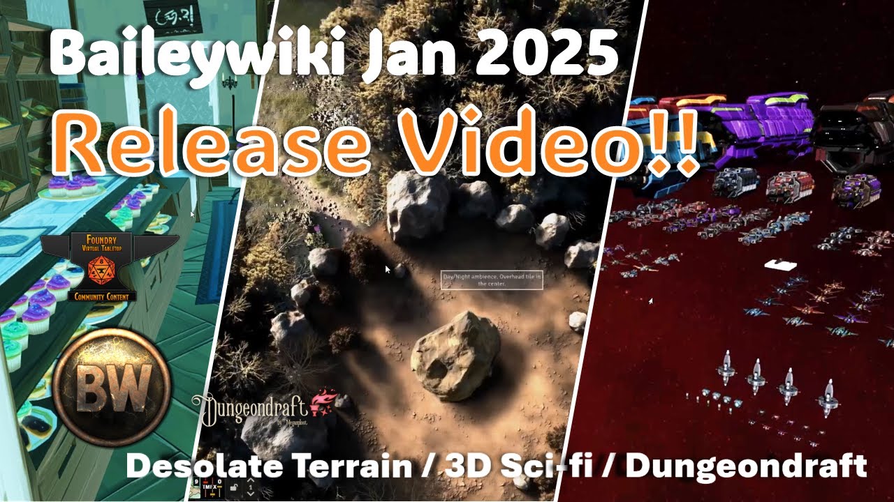 Baileywiki Jan 2025 Release - #foundryvtt Desolate Terrain, Sci Fi ...