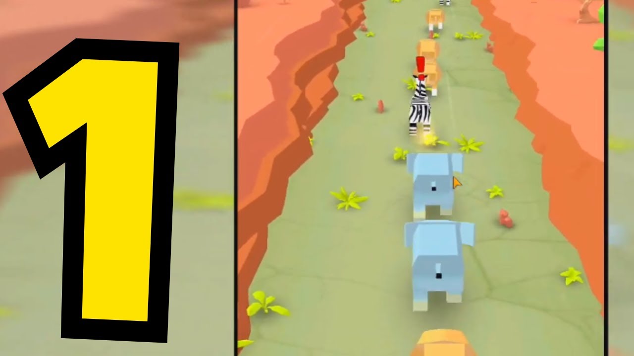 Jungle Rush 3D Game Gameplay Walkthrough - First Impressions - YouTube