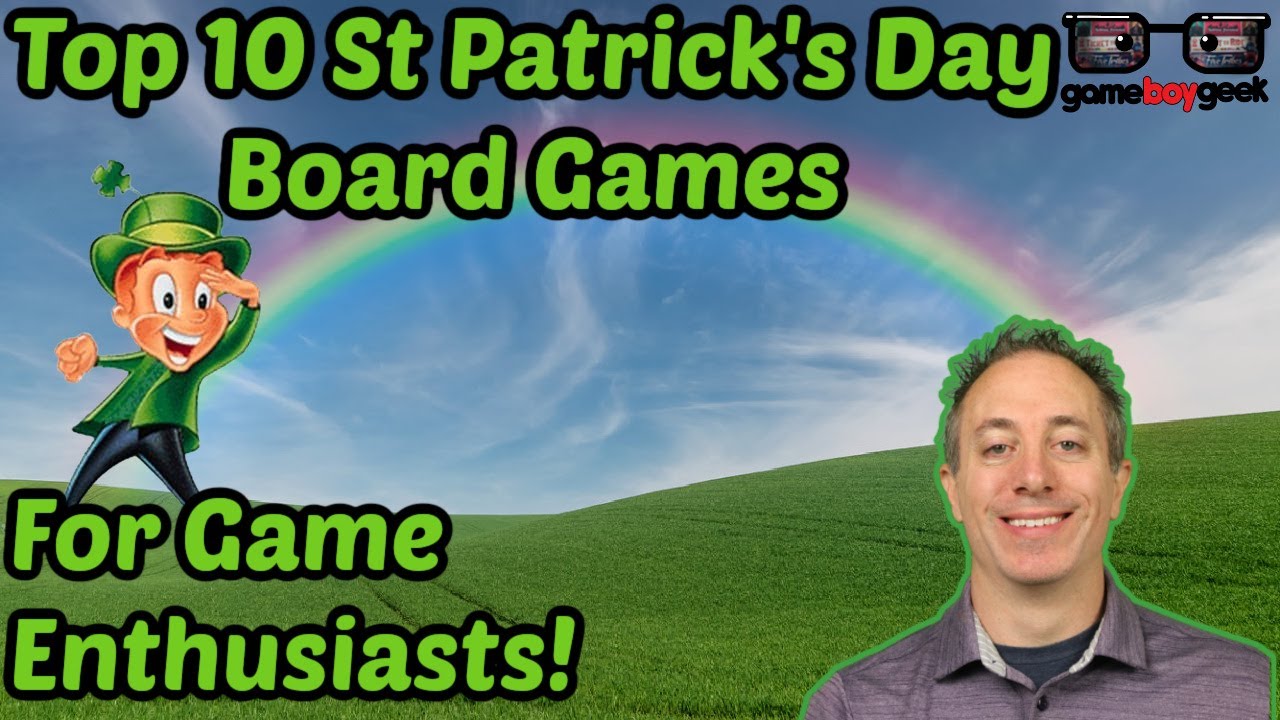 Top 10 Lucky Board Games for Game Enthusiasts on St Patrick's Day - YouTube