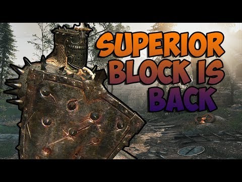 For Honor - Superior block is back - YouTube