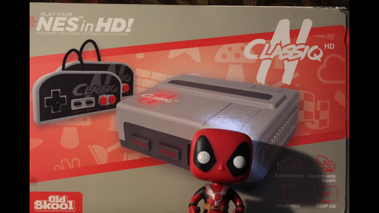 Консоль Old Skool ClassiQ N HD (мини обзор) - YouTube