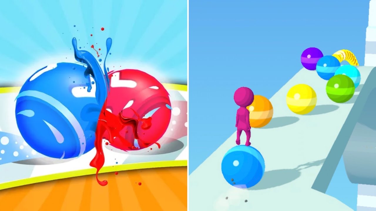 New Game Level Up Ball Vs Stack Rider 🧿⚡️🧿Max Gameplay H1E - YouTube