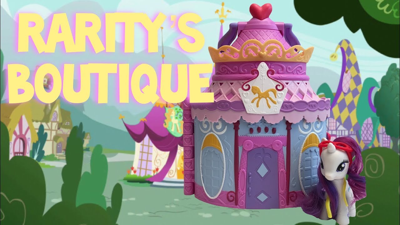 Rarity's Boutique Review | ToyBoxSisters - YouTube