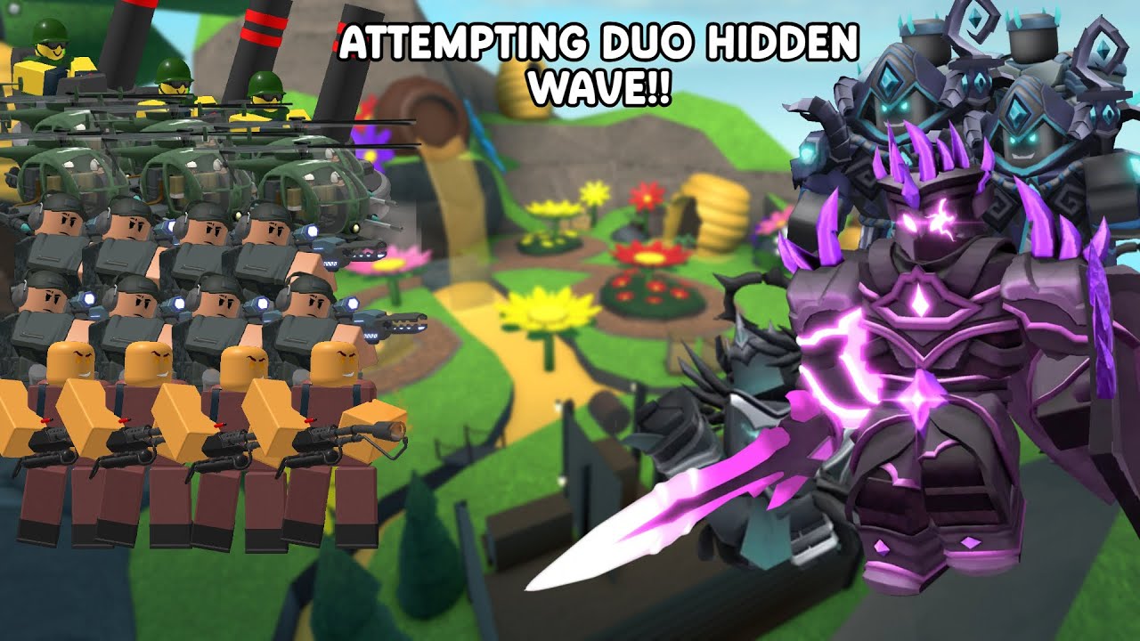 Attempting to beat Duo Hidden Wave! (got to hidden wave) - YouTube
