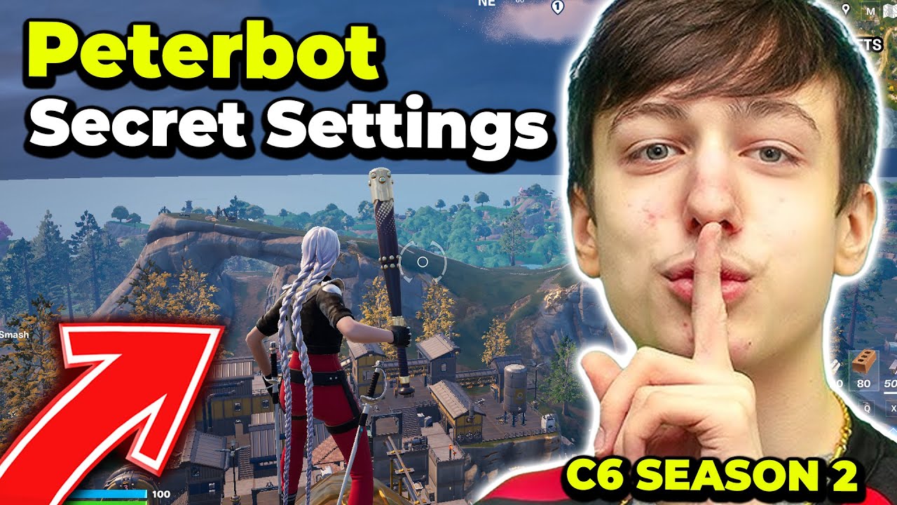 Peterbot Reveals NEW Settings & Stretched Res in Fortnite! (FPS Boost ...