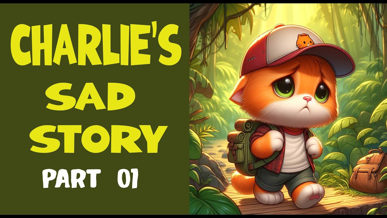 Charlie's Sad Story🥺😥(Cat story) Part 01.Short story in English - YouTube