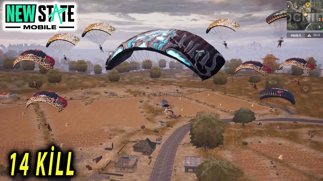 ERANGEL MAP GAMEPLAY NEW STATE MOBİLE 🔥🔥 - YouTube