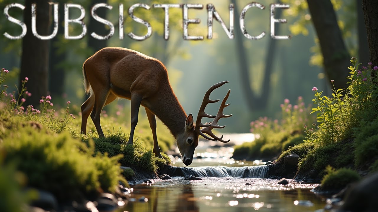 Subsistence - Day 14 - Hunting Deer & Getting Some Obsidian - YouTube