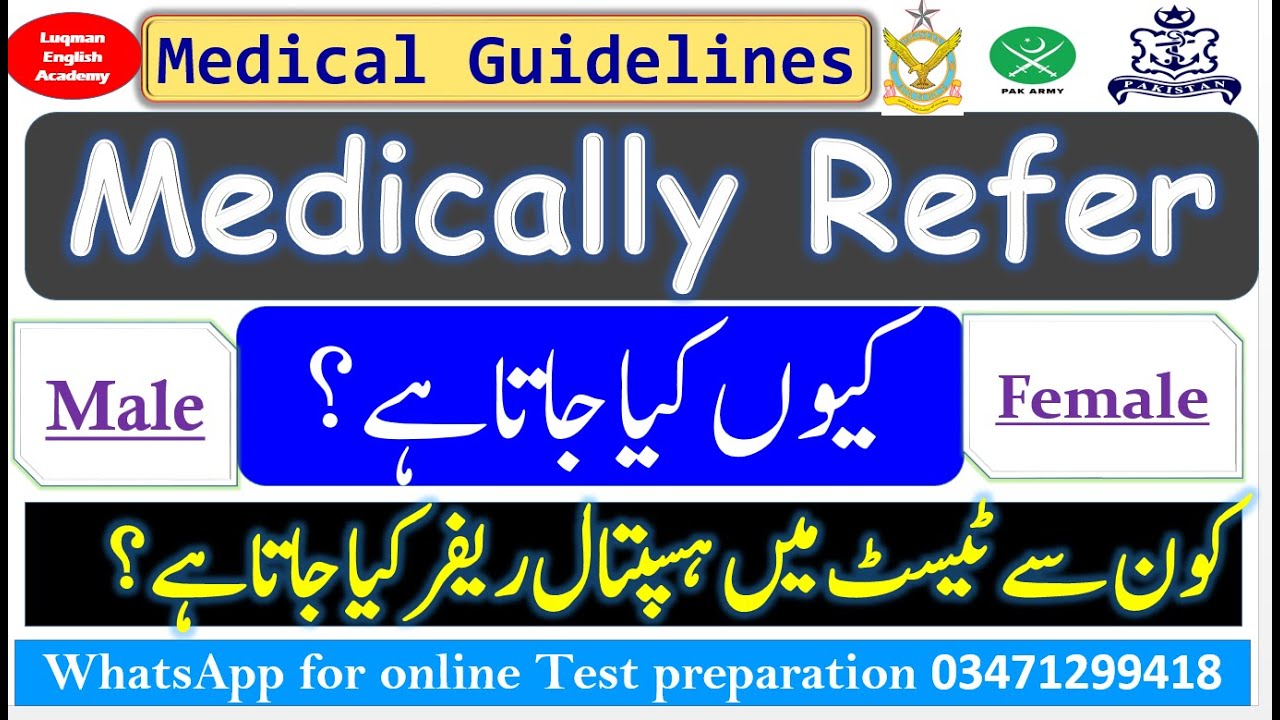 PAF navy army medically refer guidance medical test detain in navy army ...