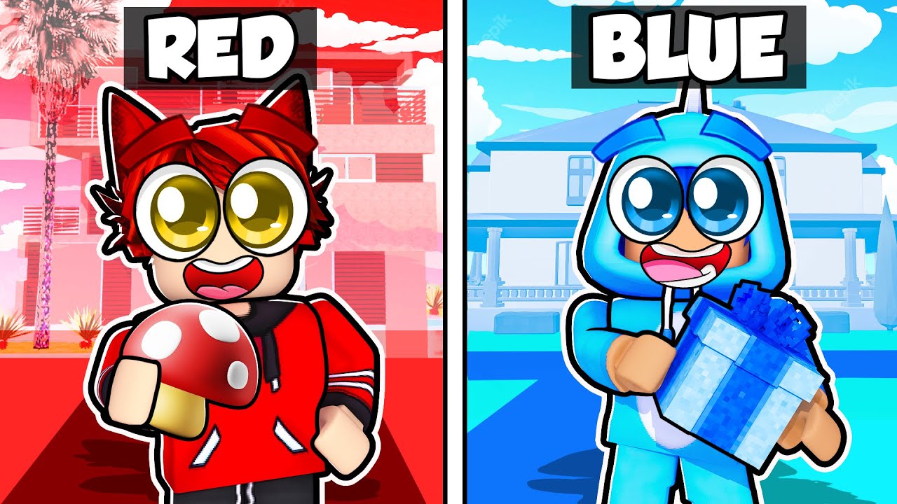 Only Using ONE COLOR Build Challenge In Roblox! - YouTube