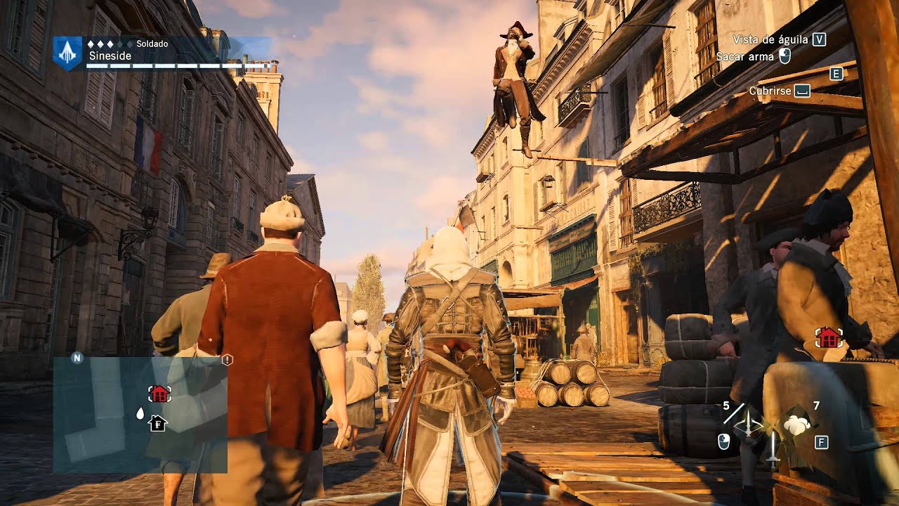 Assassin's Creed Unity bug - YouTube