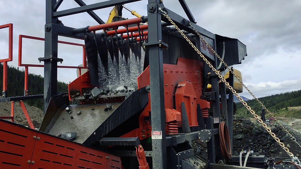 Macon SD-400 Wash Plant - YouTube