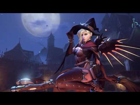 Overwatch - "witch" Mercy's voice lines - YouTube